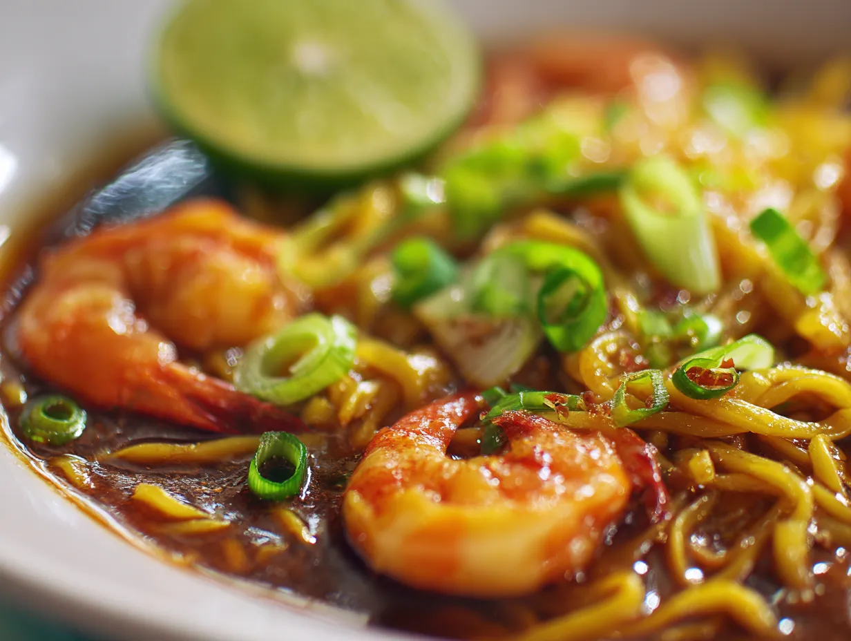 Singapore Hokkien Mee (Wet Style Fried Prawn Noodles) | Don Signature ...