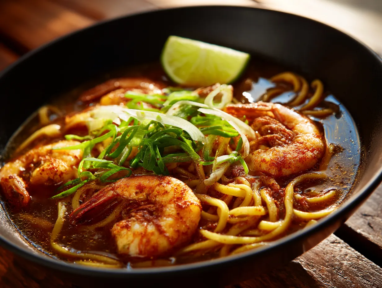 Singapore Hokkien Mee (Wet Style Fried Prawn Noodles) | Don Signature ...