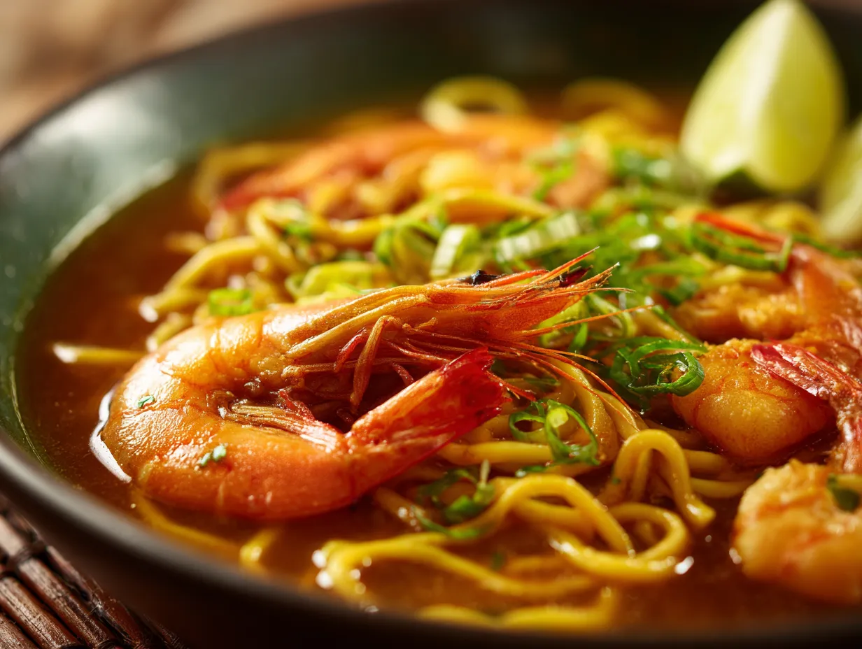 Singapore Hokkien Mee (Wet Style Fried Prawn Noodles) | Don Signature ...